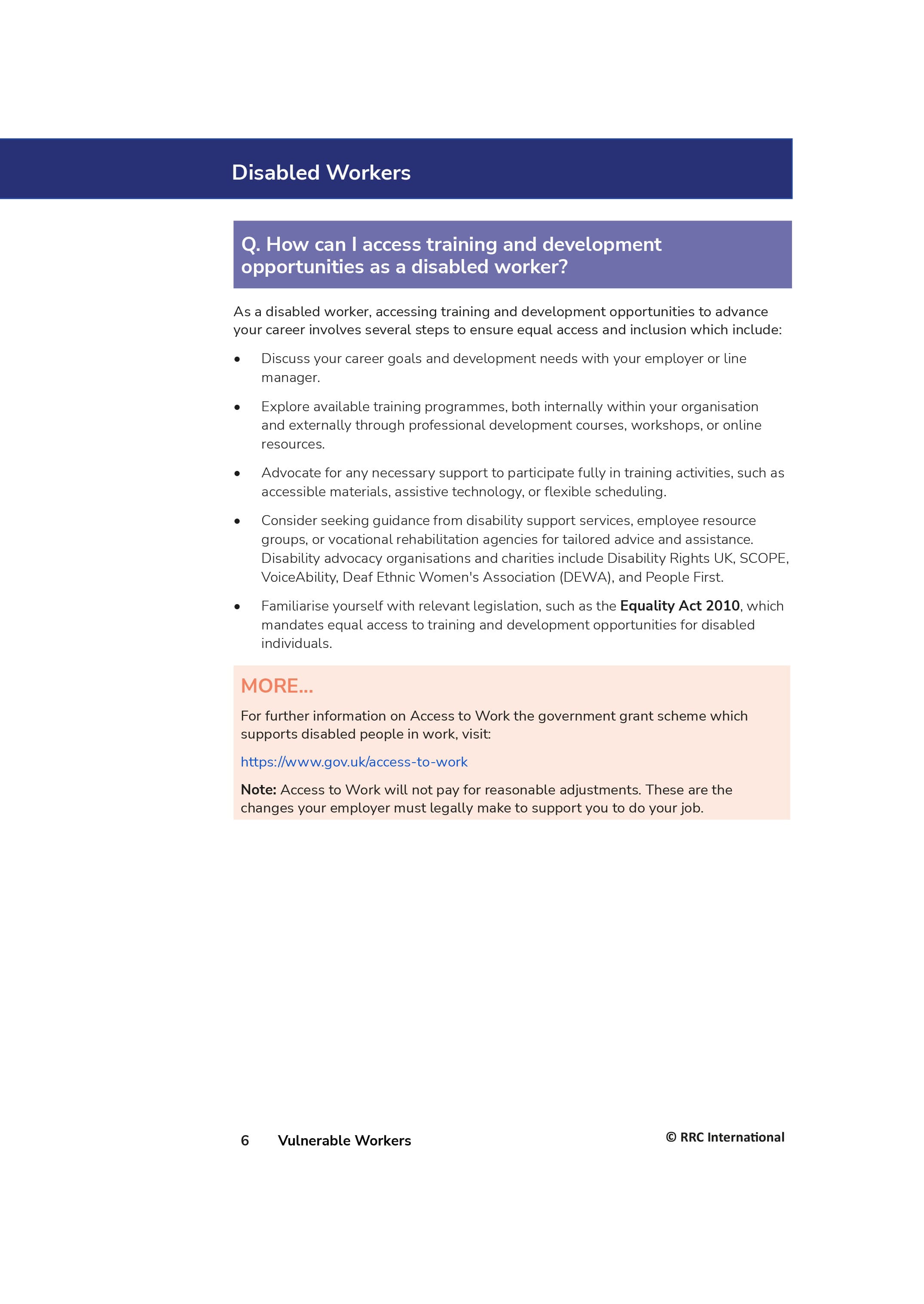 RRC ISO 45001 Courses